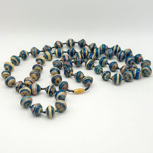 Beads for Life | Jewelry | Bead For Life Necklace Boho African Paper ...